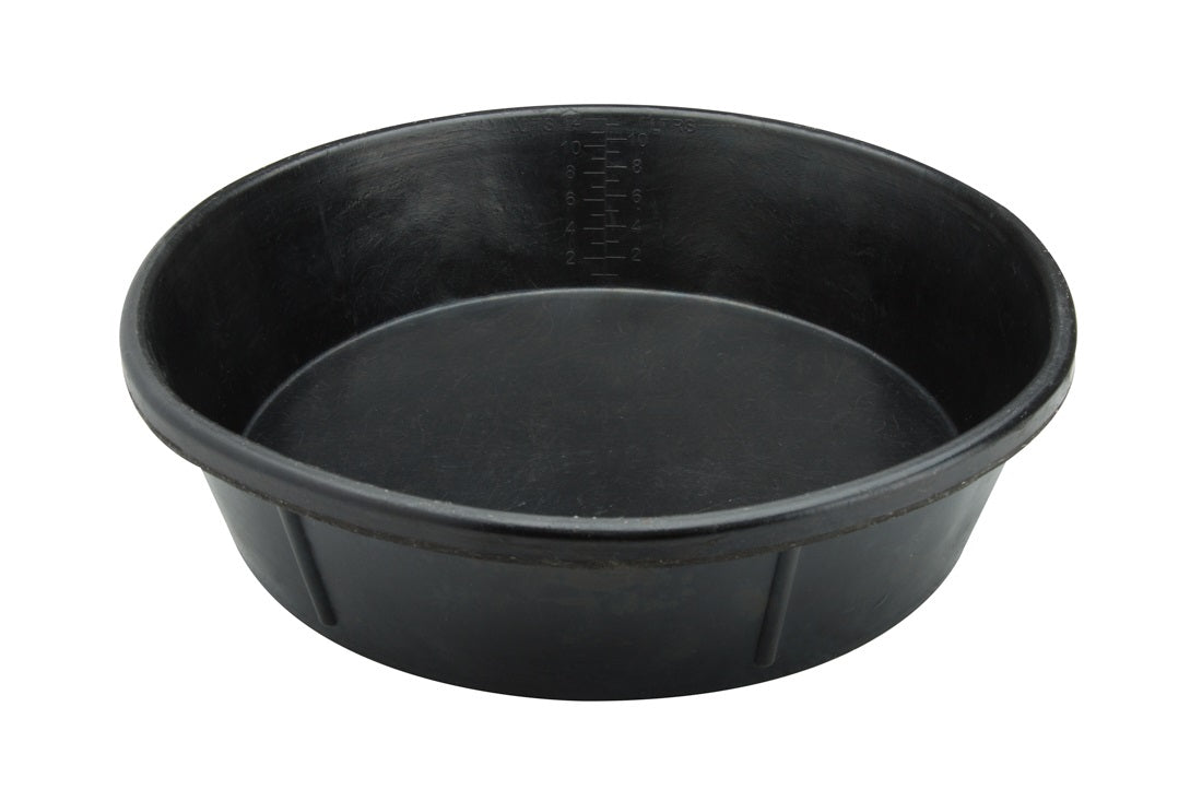 3gal Rubber Feed Pan – C&C Feed Store