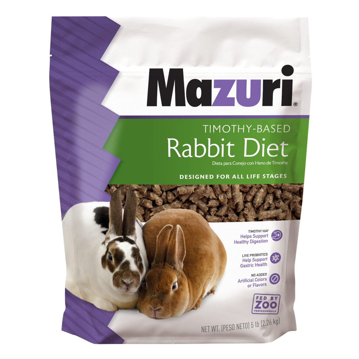 Mazuri Timothy Rabbit 5lb – C&C Feed Store